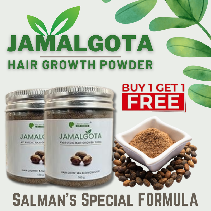 🌿Jamalgota Ayurvedic Hair Growth Powder: BUY 1 GET 1 FREE🌿 – CELISTRA